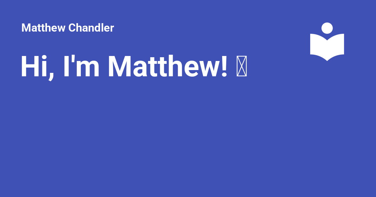 Matthew Chandler